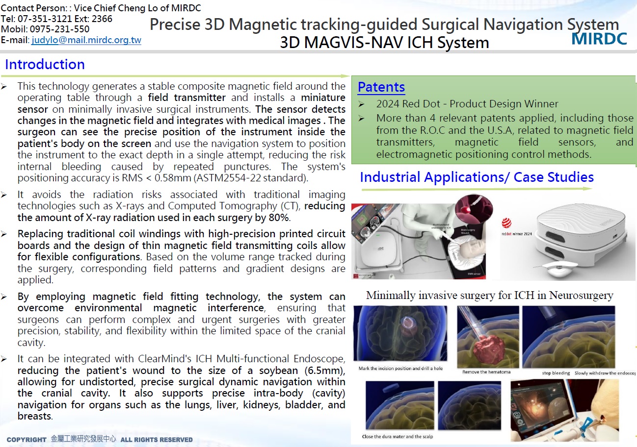 Selected Achievements-Metal Industries Research & Development Centre